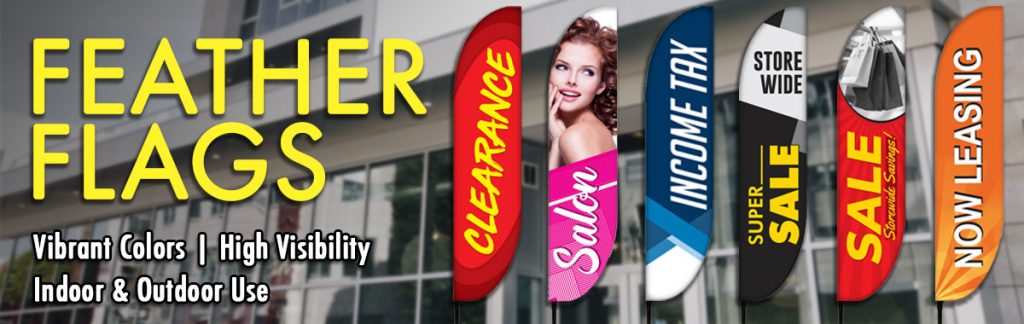 How To Use Feather Banners For Your Business Promotion? - Lush Banner Blog