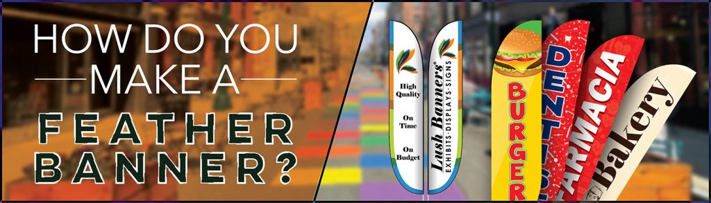 How do you make a feather banner? - Lush Banner Blog