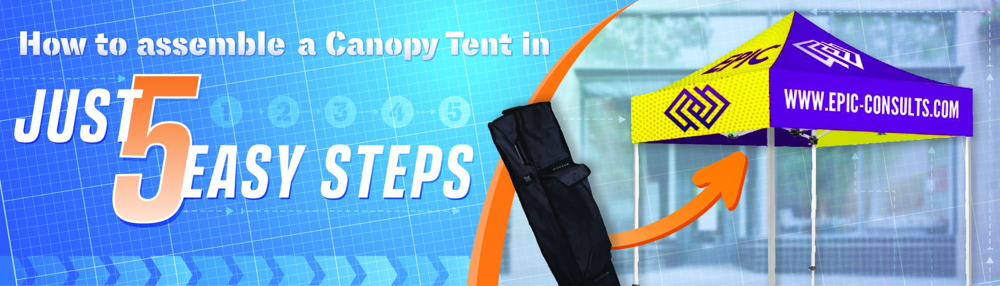 How to Assemble a Canopy Tent in Just 5 Easy Steps - Lush Banner Blog